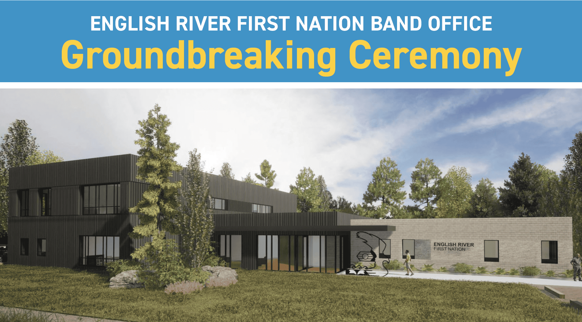 Groundbreaking of the New Band Office in Patuanak - Des Nedhe Group